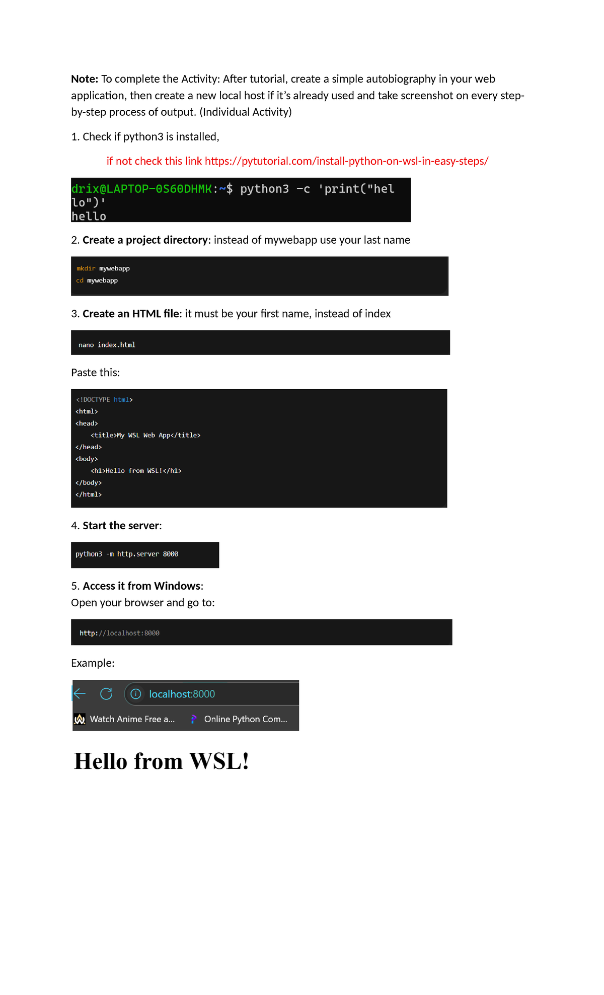 Midterm Linux Activity #3 c0a15679-63ce-4c2e-9fe8-7d7b2647cdaa - Note: To complete the Activity ...