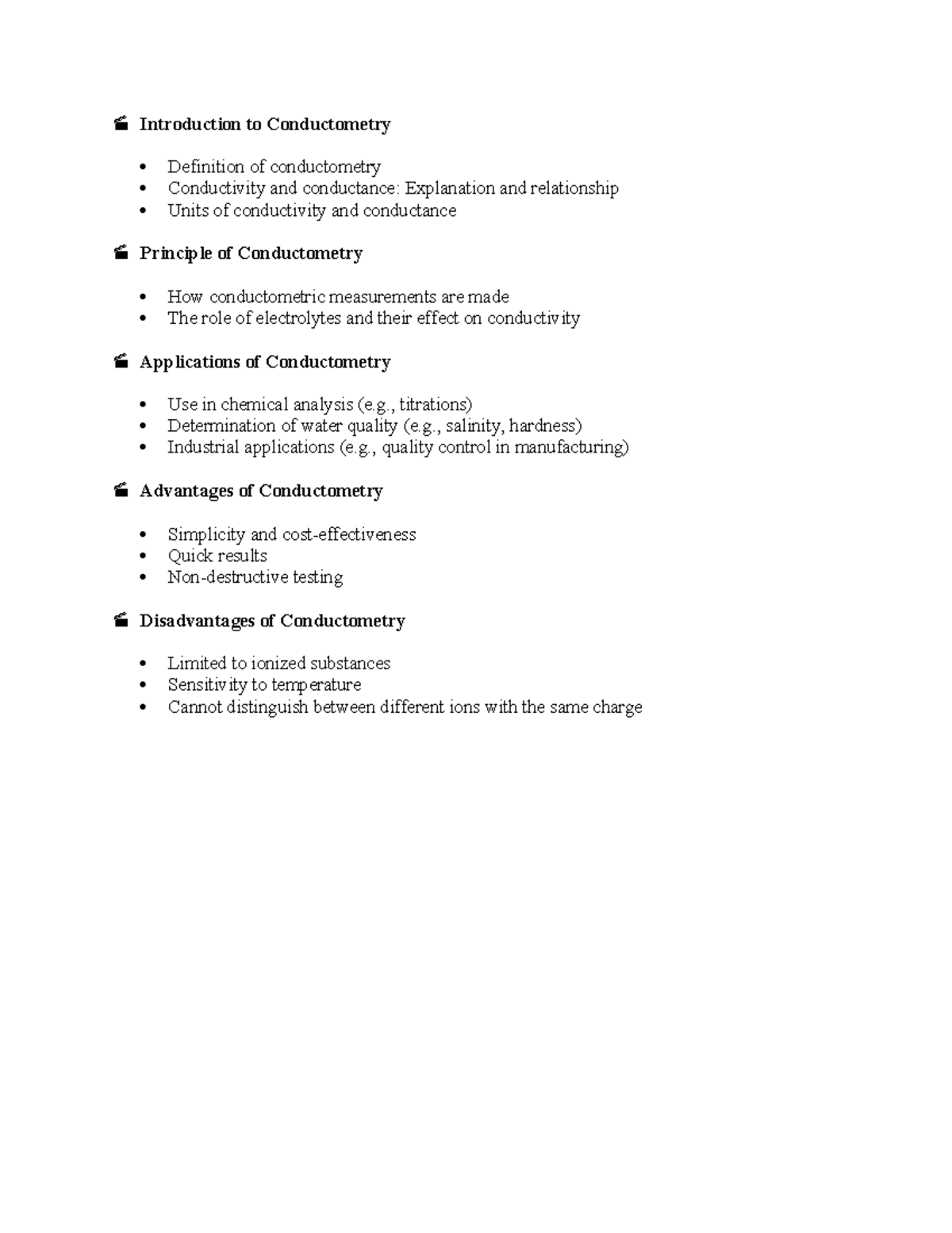 Introduction to Conductometry: Principles, Applications, and ...