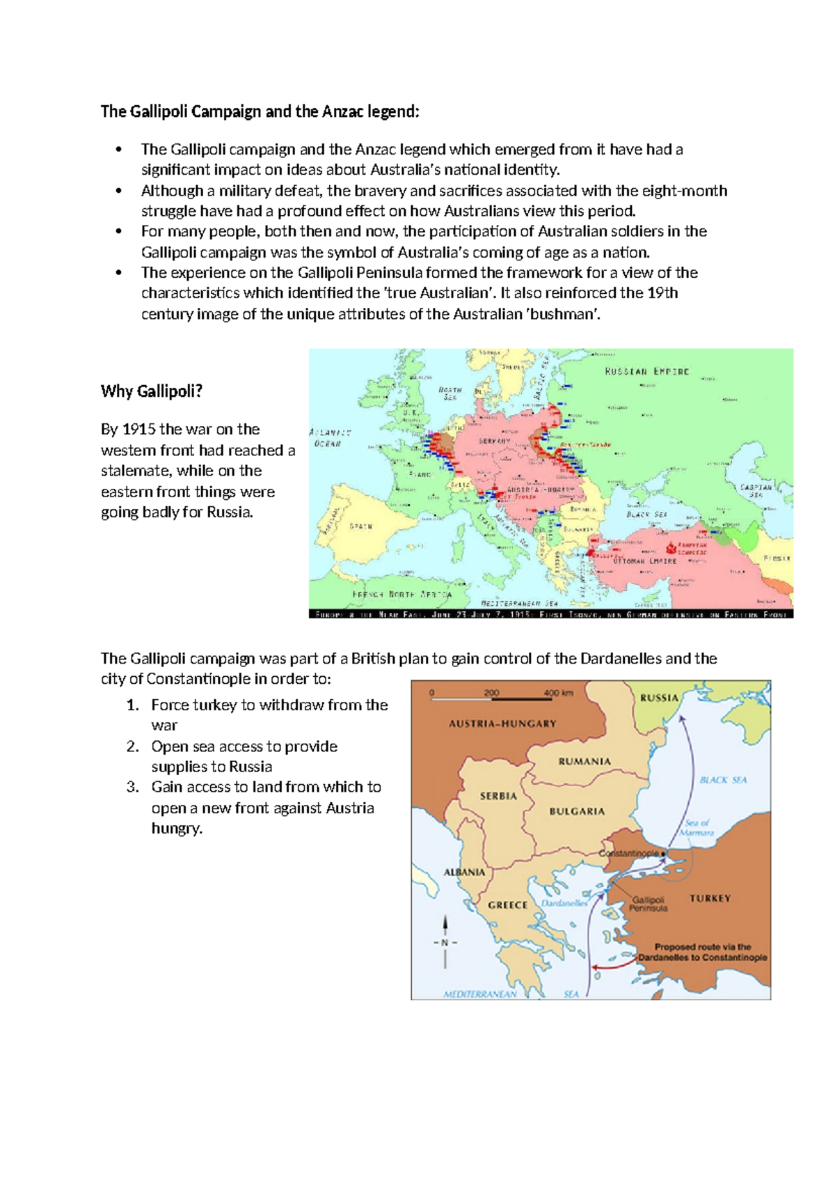 Gallipoli Campaign & Anzac Legend: Shaping Australia's National ...