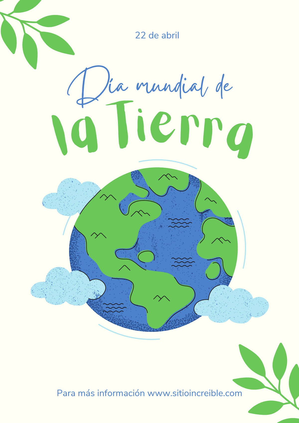 Póster dia de la tierra - Química Orgánica - l a T ie r r a Día mundial ...