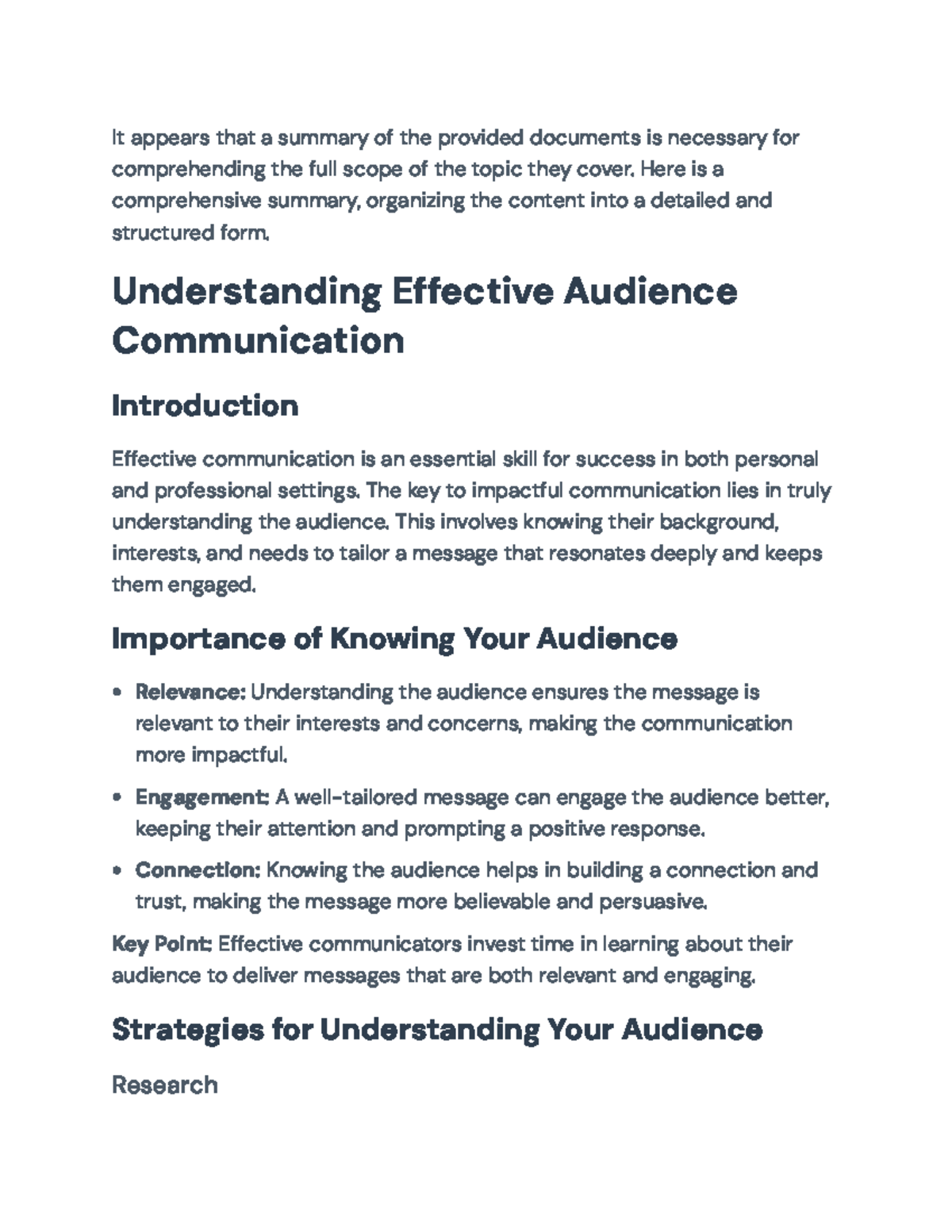 Understanding Effective Audience Communication: Strategies and Benefits ...