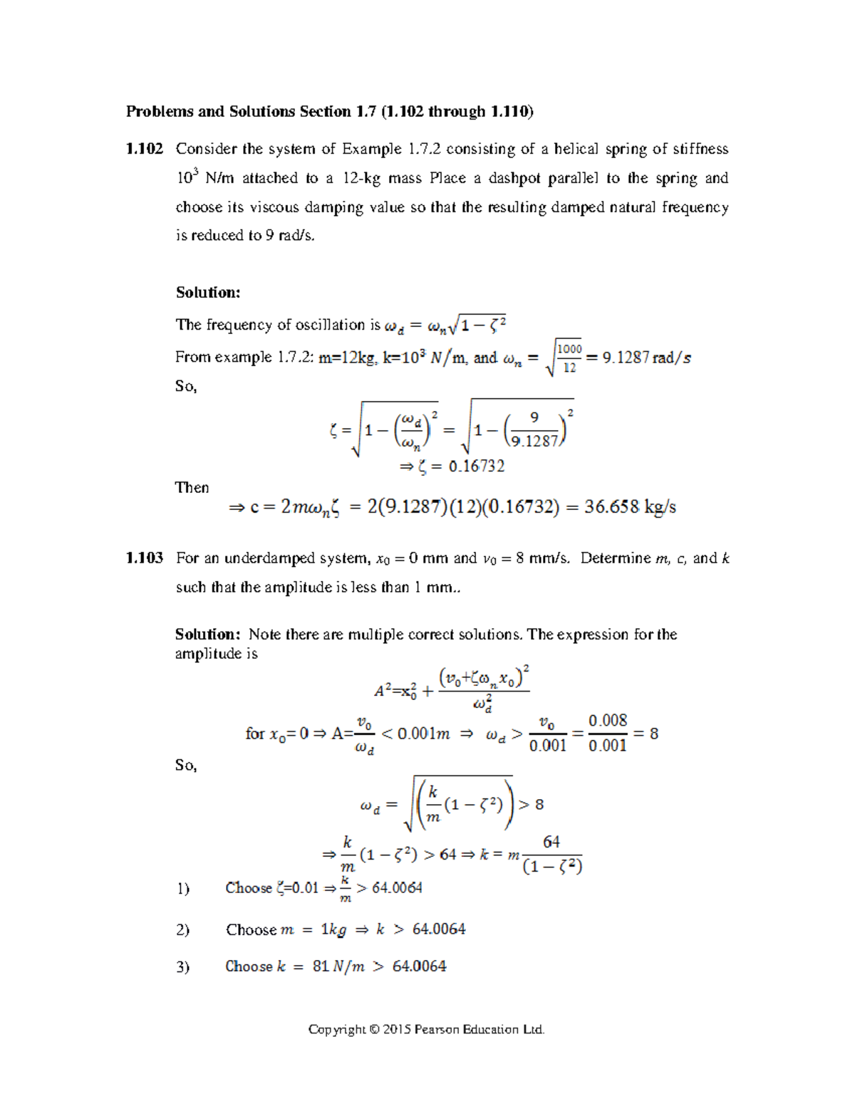 Sol Sec 1pt7- Problems and Solutions Section 1 (1 through 1) 1 Consider ...