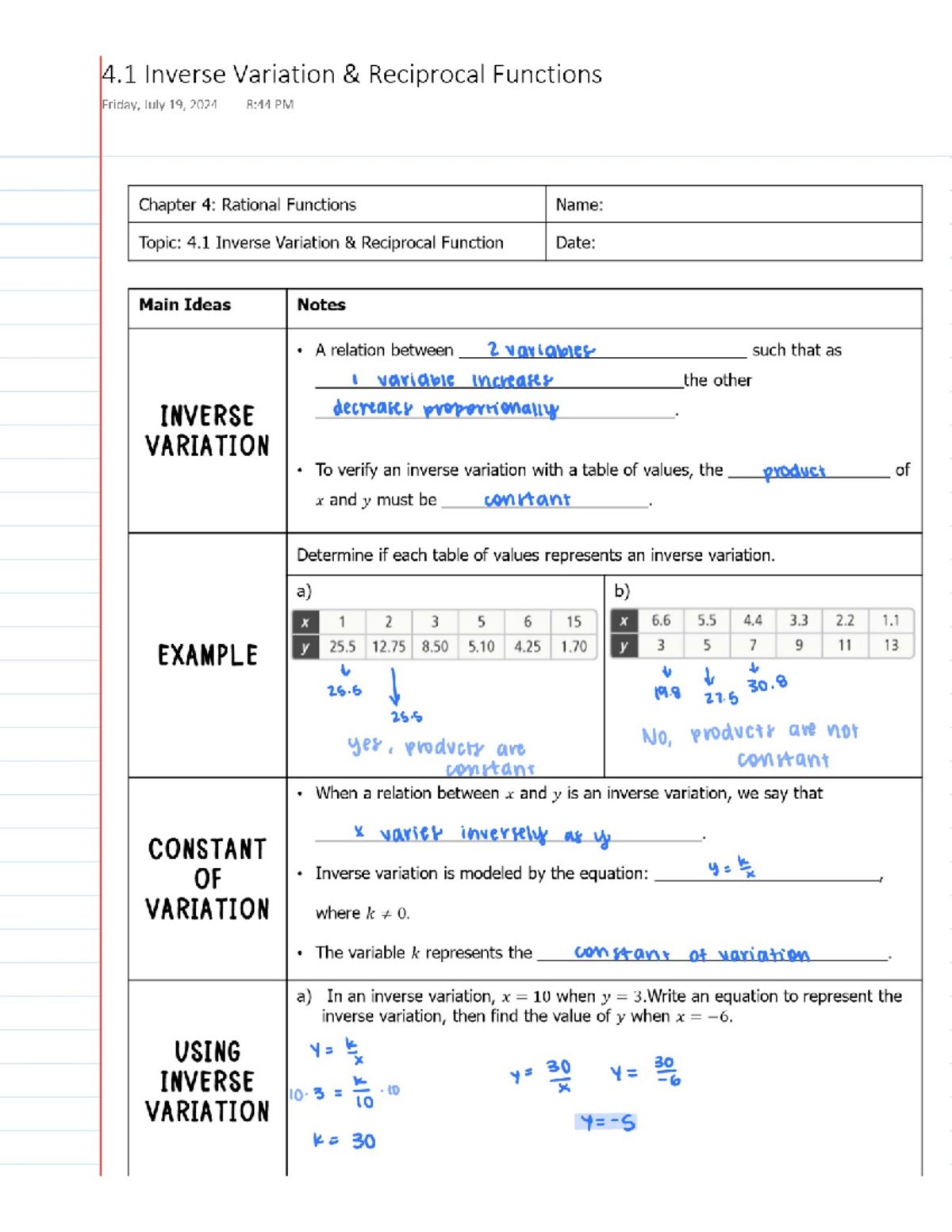 Inverse Variance Analysis (IVA) Overview & Applications - 4 Inverse ...