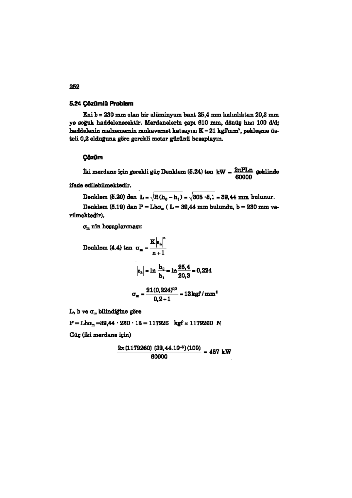5. Bölüm Problemler - The file has information about mechanical ...