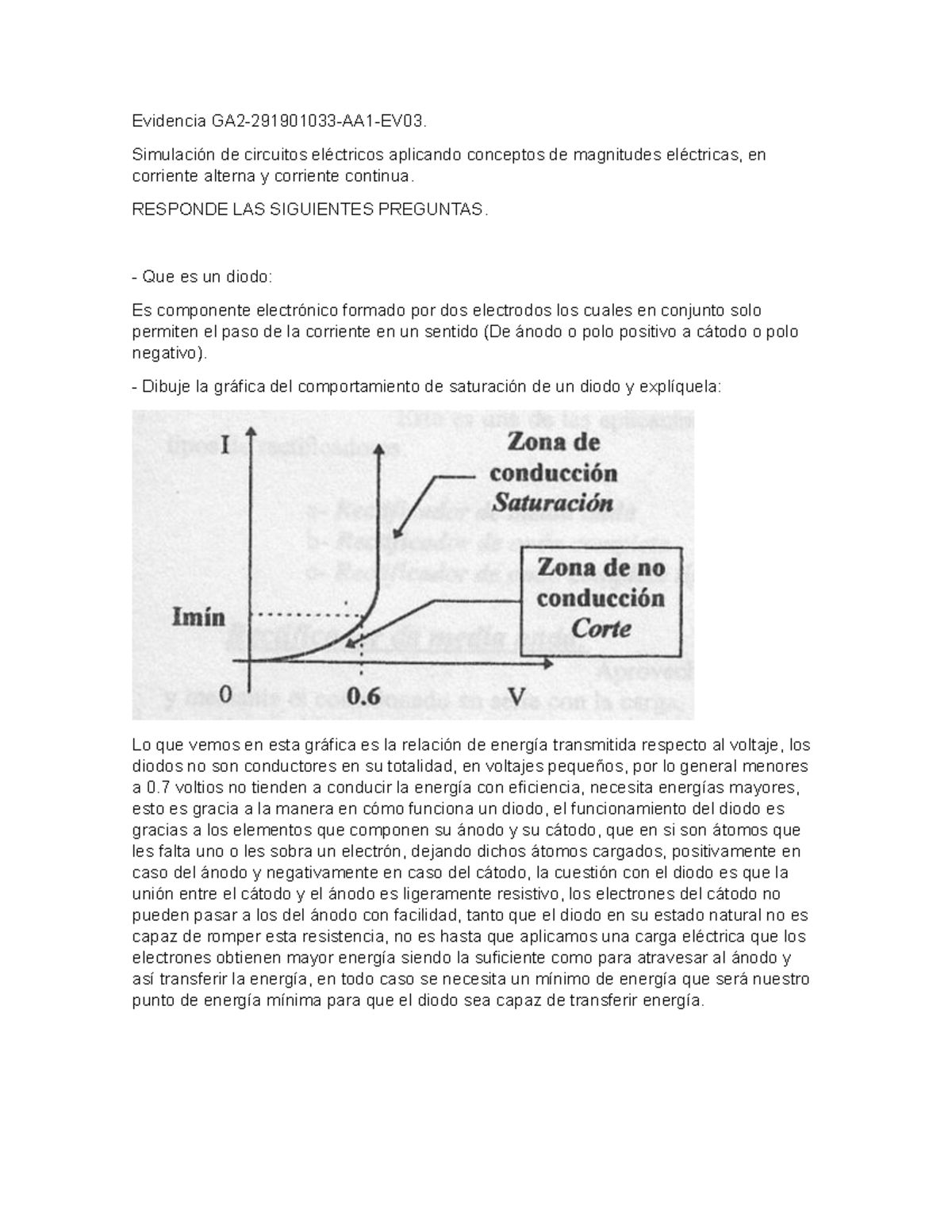 Simulación de Circuitos Eléctricos: Diodes y Comportamiento (GA2 ...