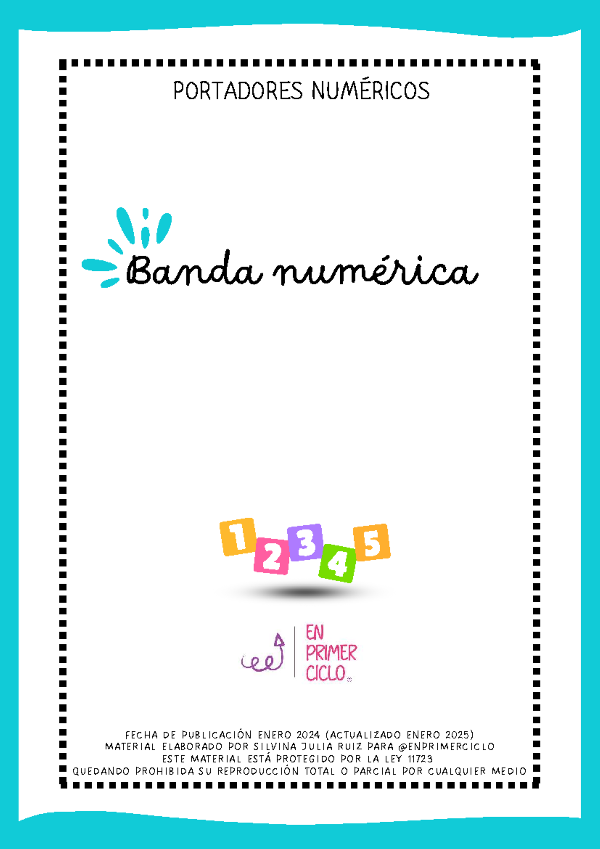 Banda Numérica: Material para En Primer Ciclo (Enero 2024) - Studocu