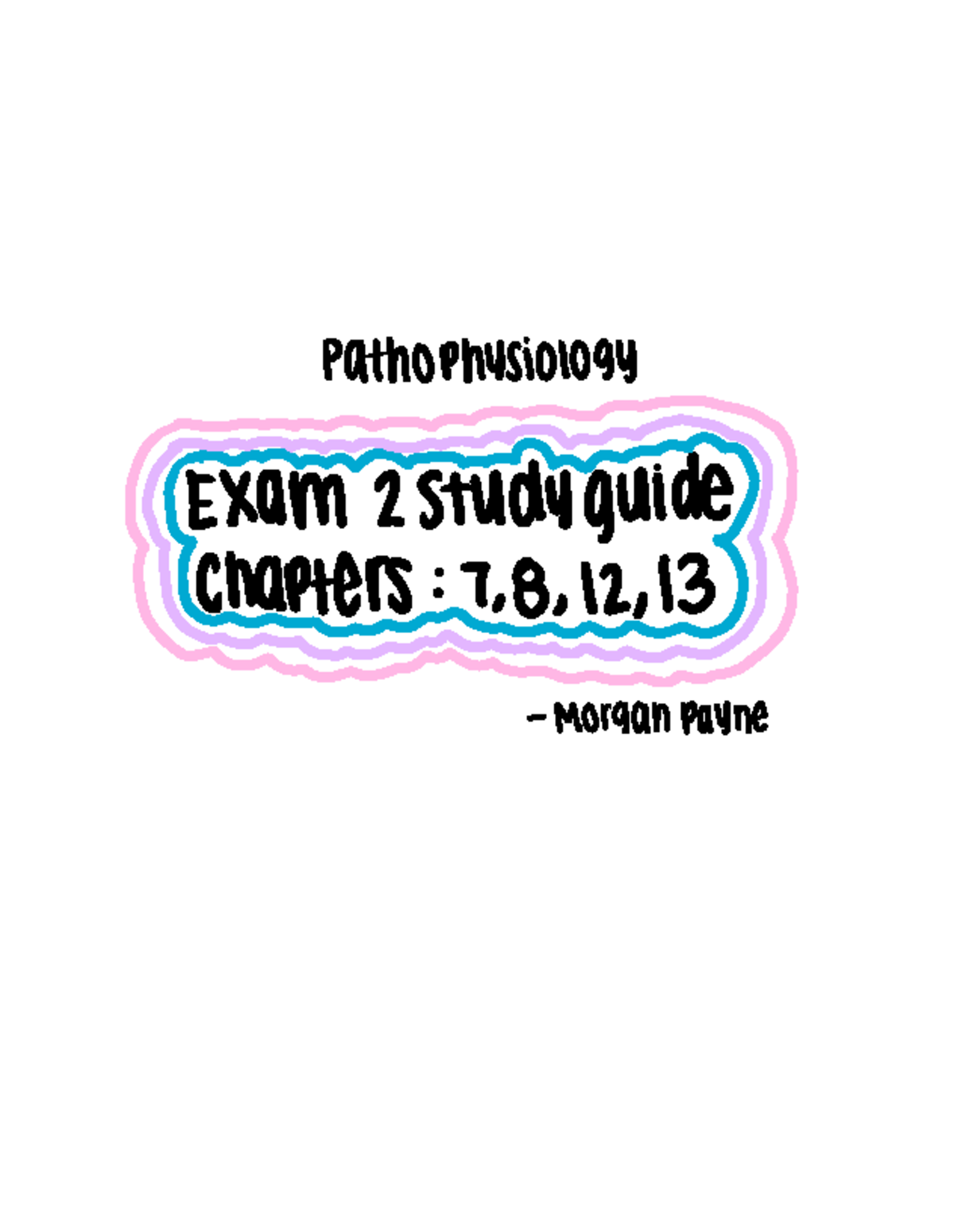 Exam 2 Study Guide: Pathophysiology 2 - Acquired Immunity & Rejection ...