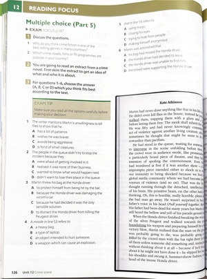 Reading Exemplification FS English L2 Guidance to Centres - 7 The ...