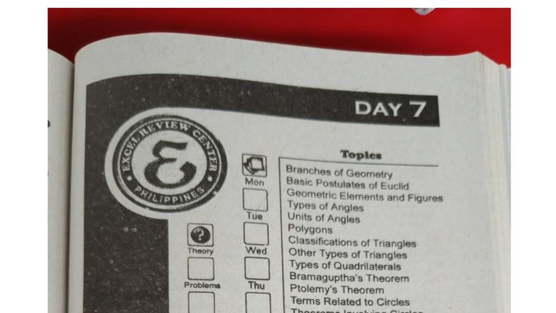 DAY 7 & 8 GEOMETRY REVIEW: Branches, Postulates, and Theorems - Studocu