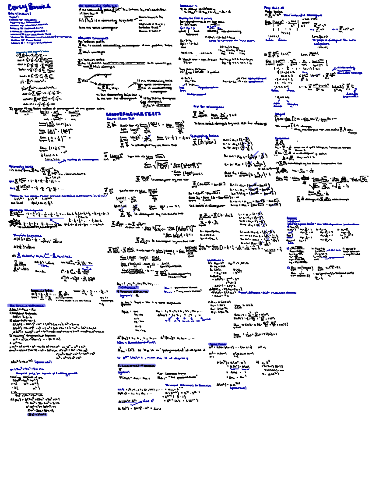 Quiz9 Re Quiz 3 - Notes Sheet for Quiz 9/ Redo Quiz 3 - Worksheer N ...