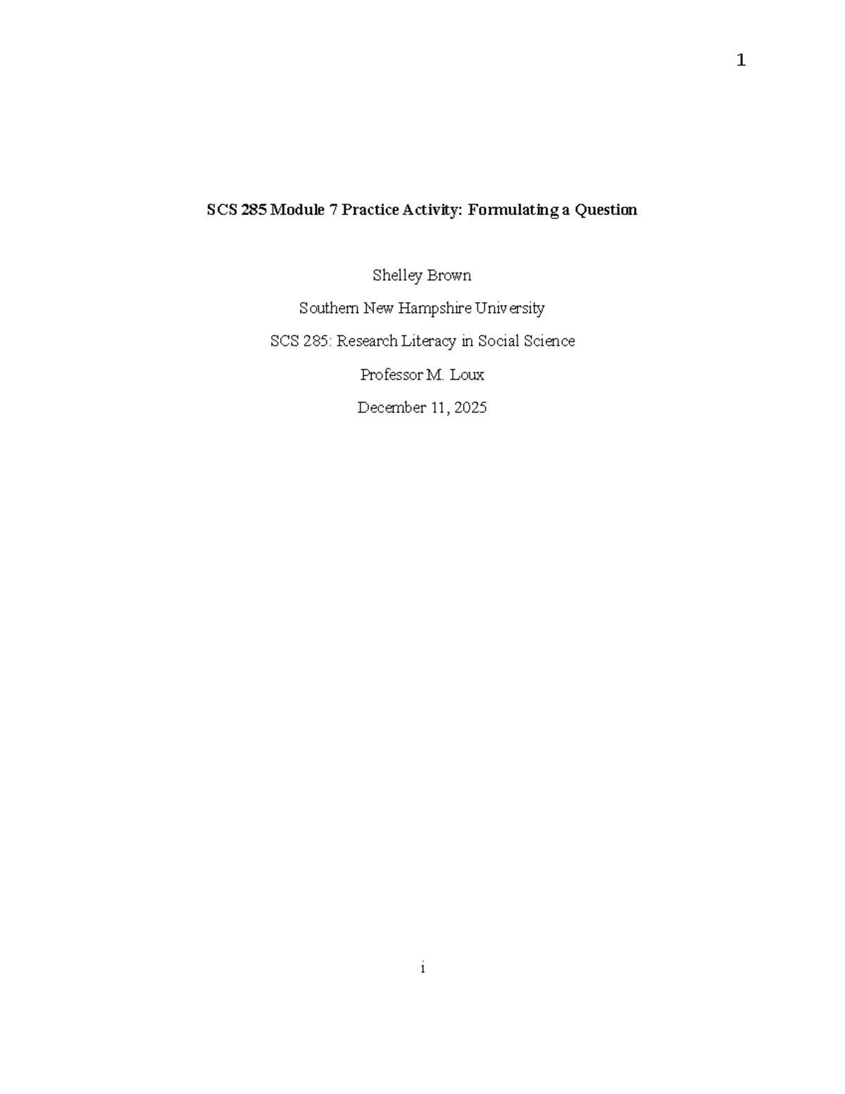 SCS 285 Module 7 Practice Activity: Racial Inequity in Education - Studocu