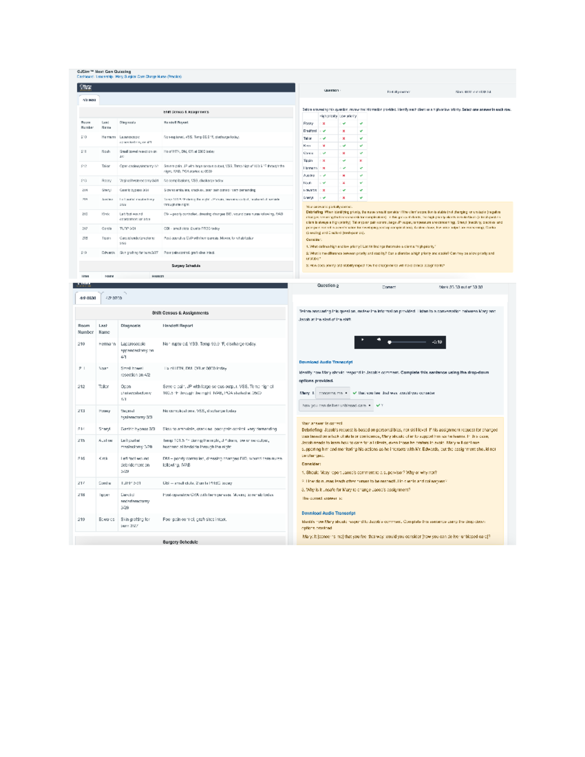 CJSim Mary surgical nurse - NR-446 - Studocu