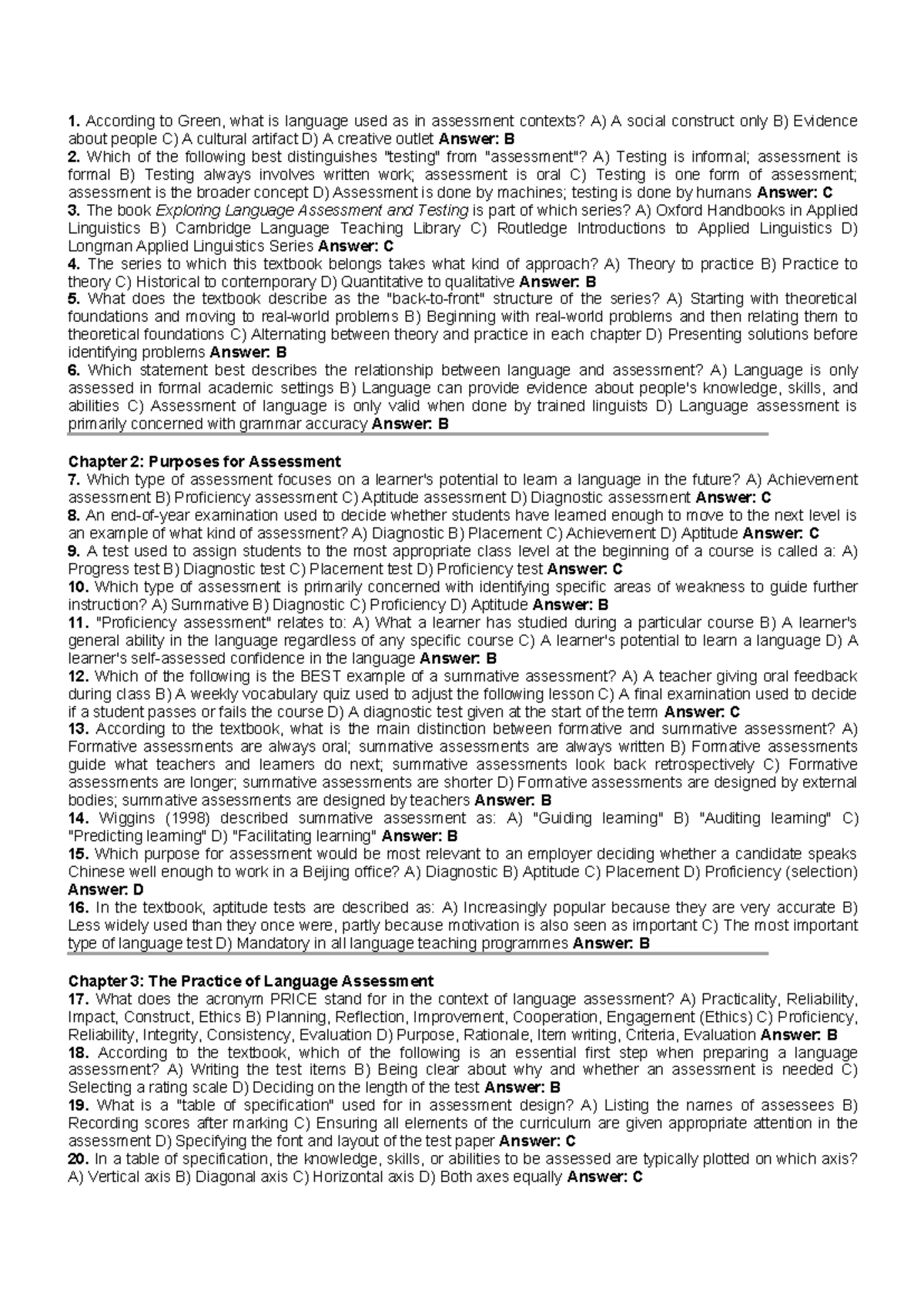 [KTĐG] Language Assessment Practice: Trắc Nghiệm & Fill-in-the-Blanks ...
