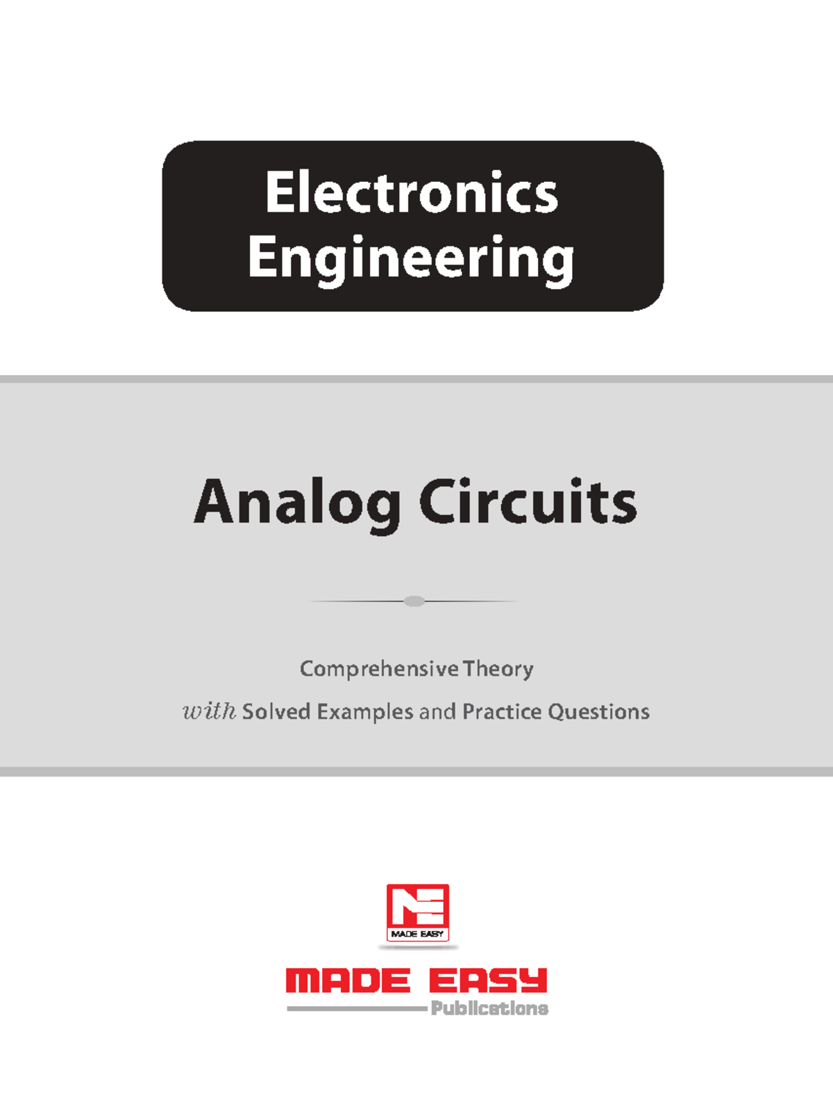 02 - Analog Circuits: Comprehensive Theory & Practice Questions - Studocu