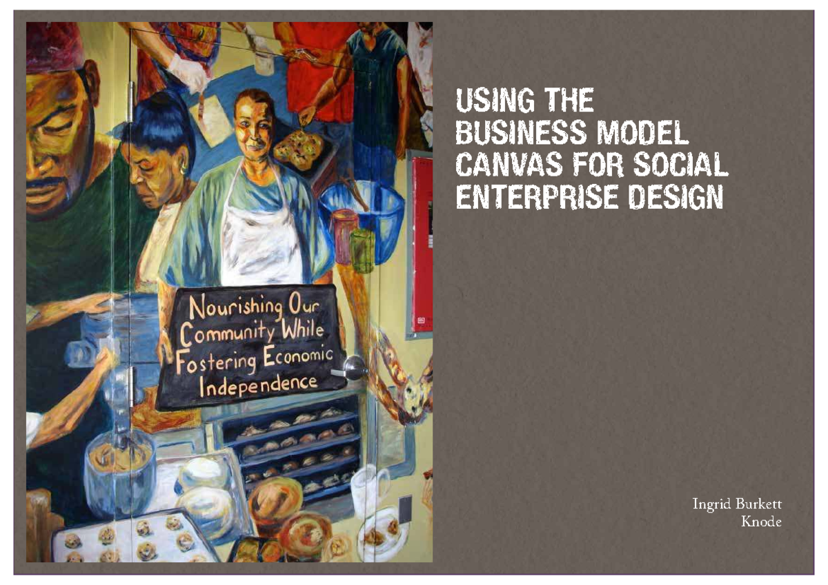 BMC for Social Enterprise Design: Insights and Applications - Studocu