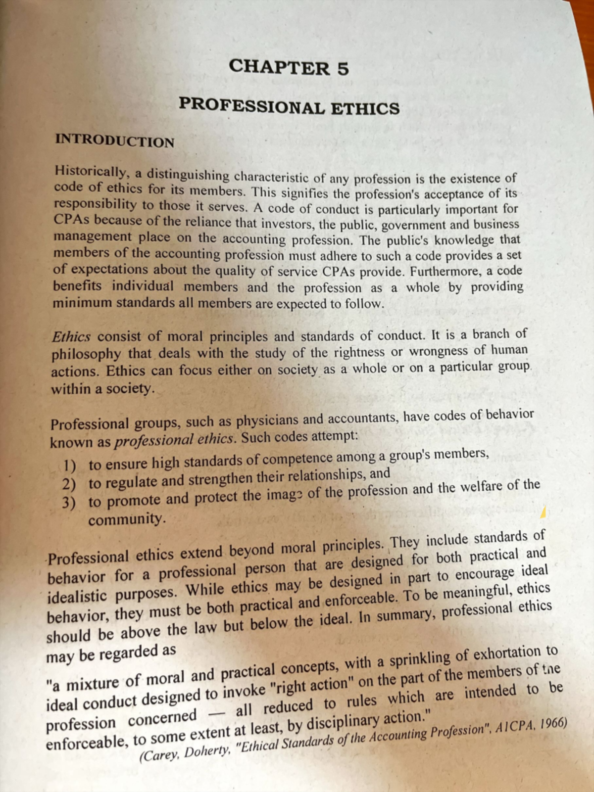 Professional Ethics Notes - Key Concepts and Applications - Studocu