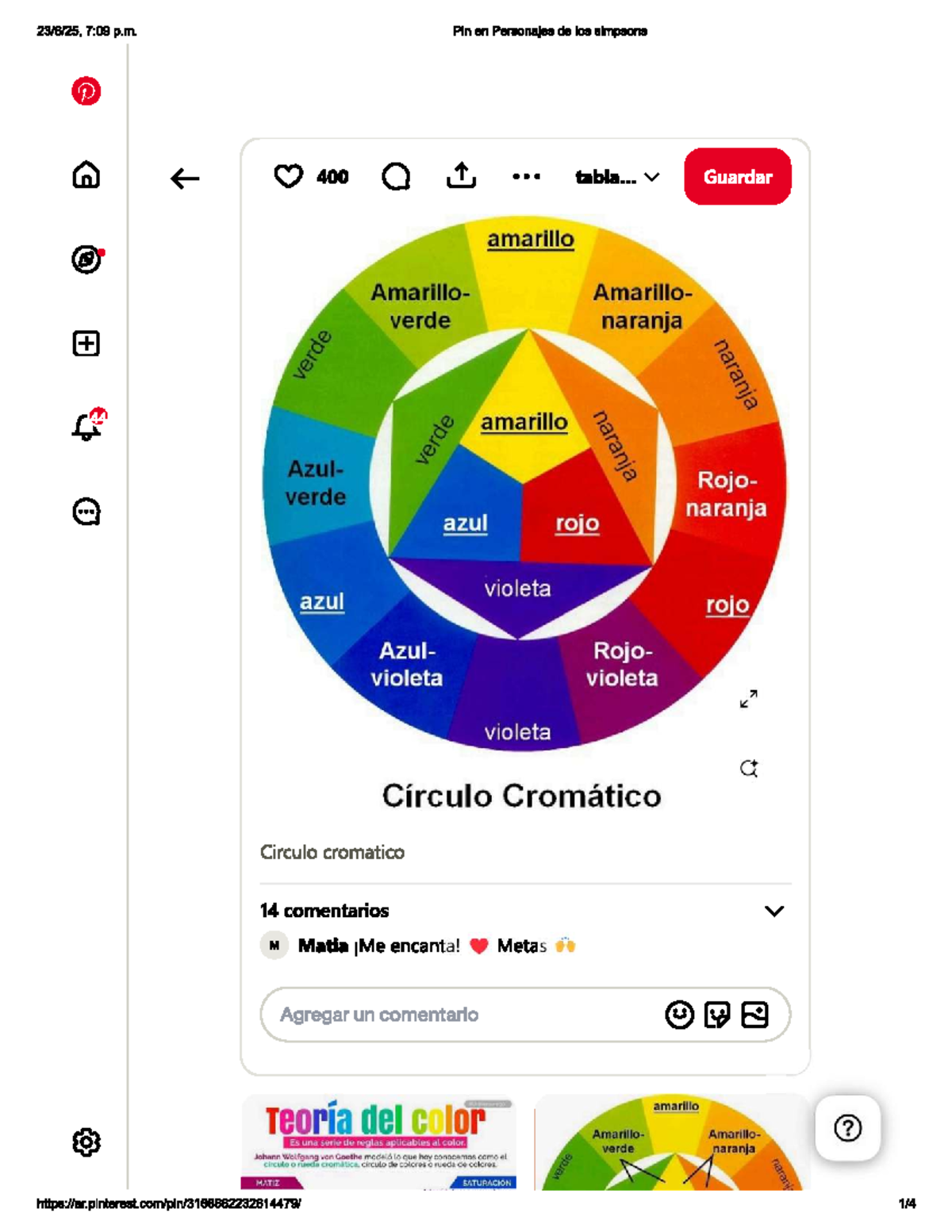 Teoría del Color y el Círculo Cromático en Los Simpsons - Studocu