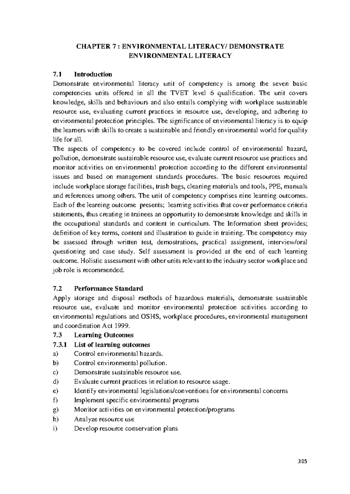 Environmental Literacy Competency Notes (Course Code: EM-101) - Studocu