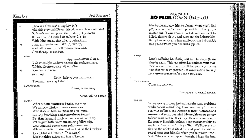 King Lear Act 4 & 5 Scene Summaries and Analysis - Studocu