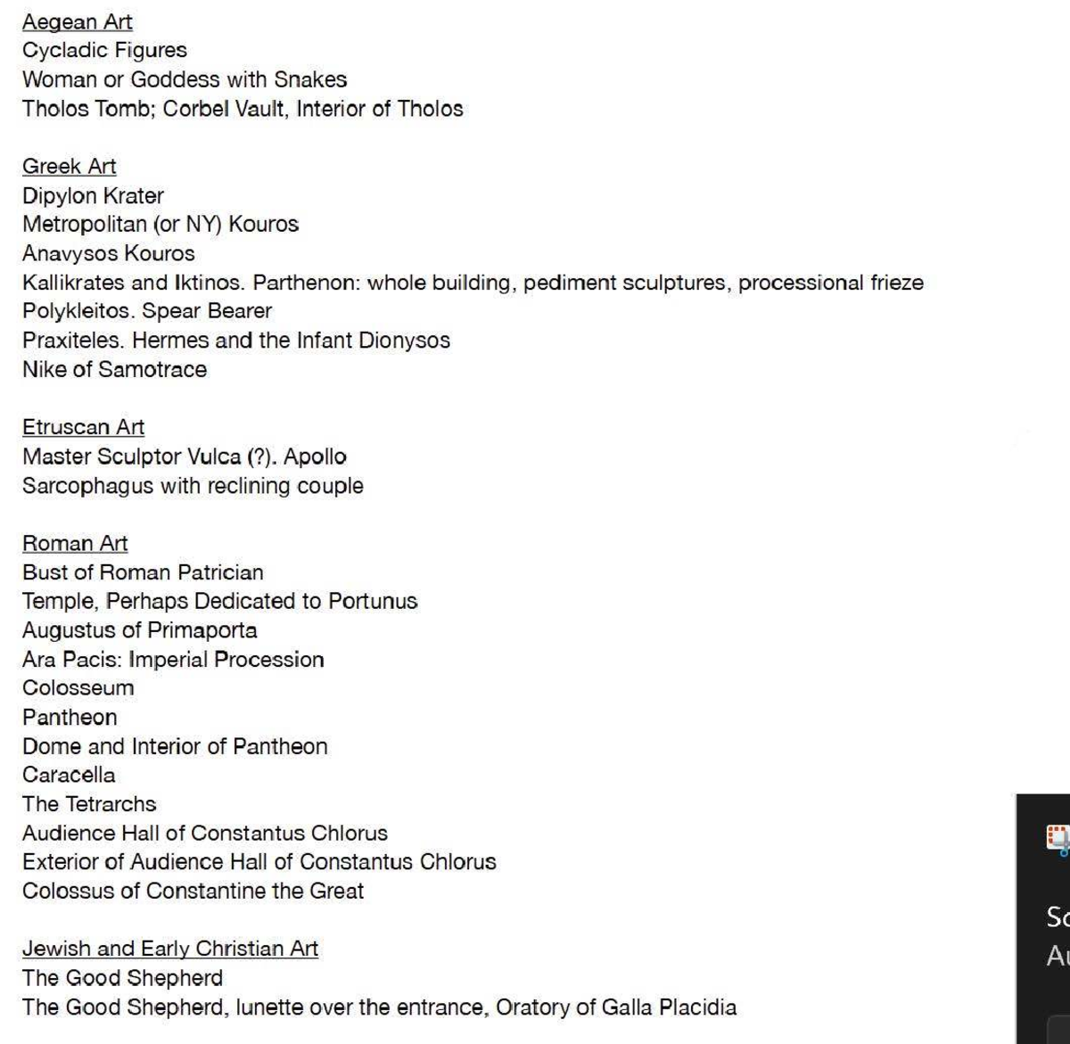 Final Exam Notes for Art History 101: Key Concepts Review - Studocu
