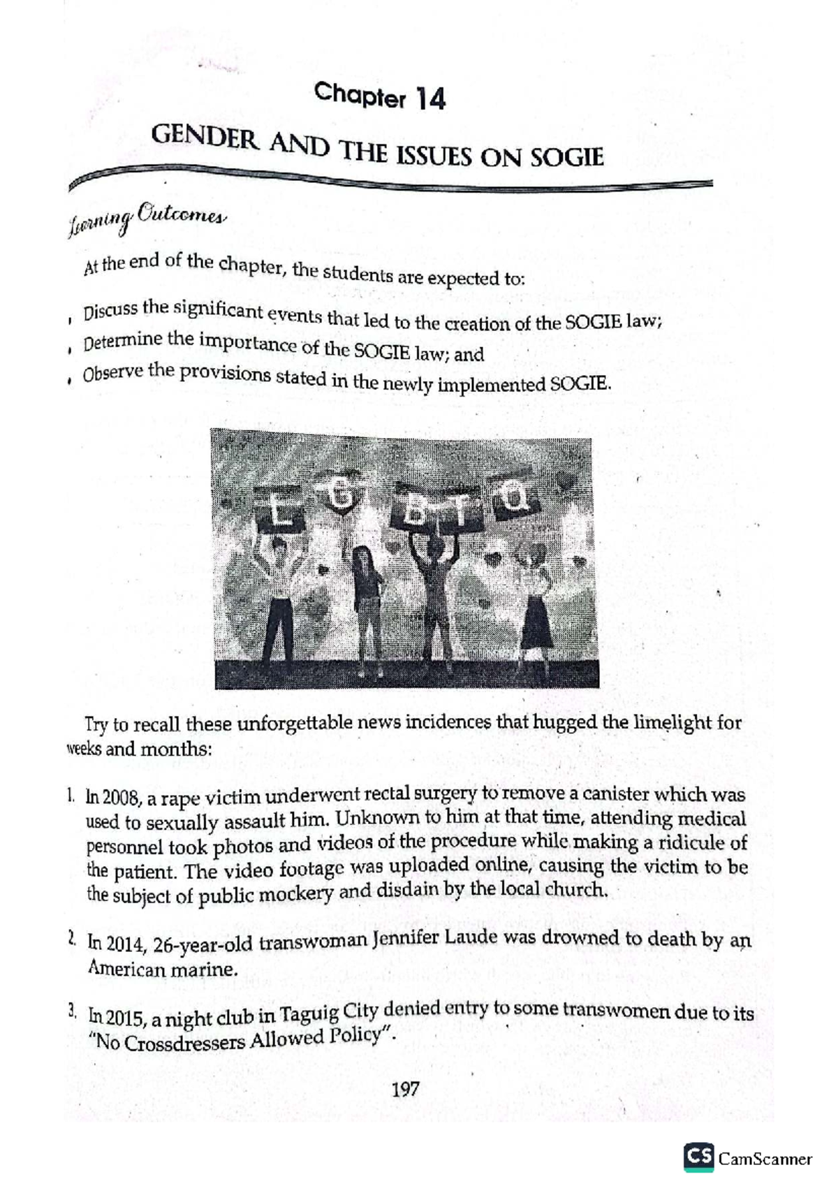 Chapter 14: Gender and SOGIE Issues - Learning Outcomes and Key Events ...