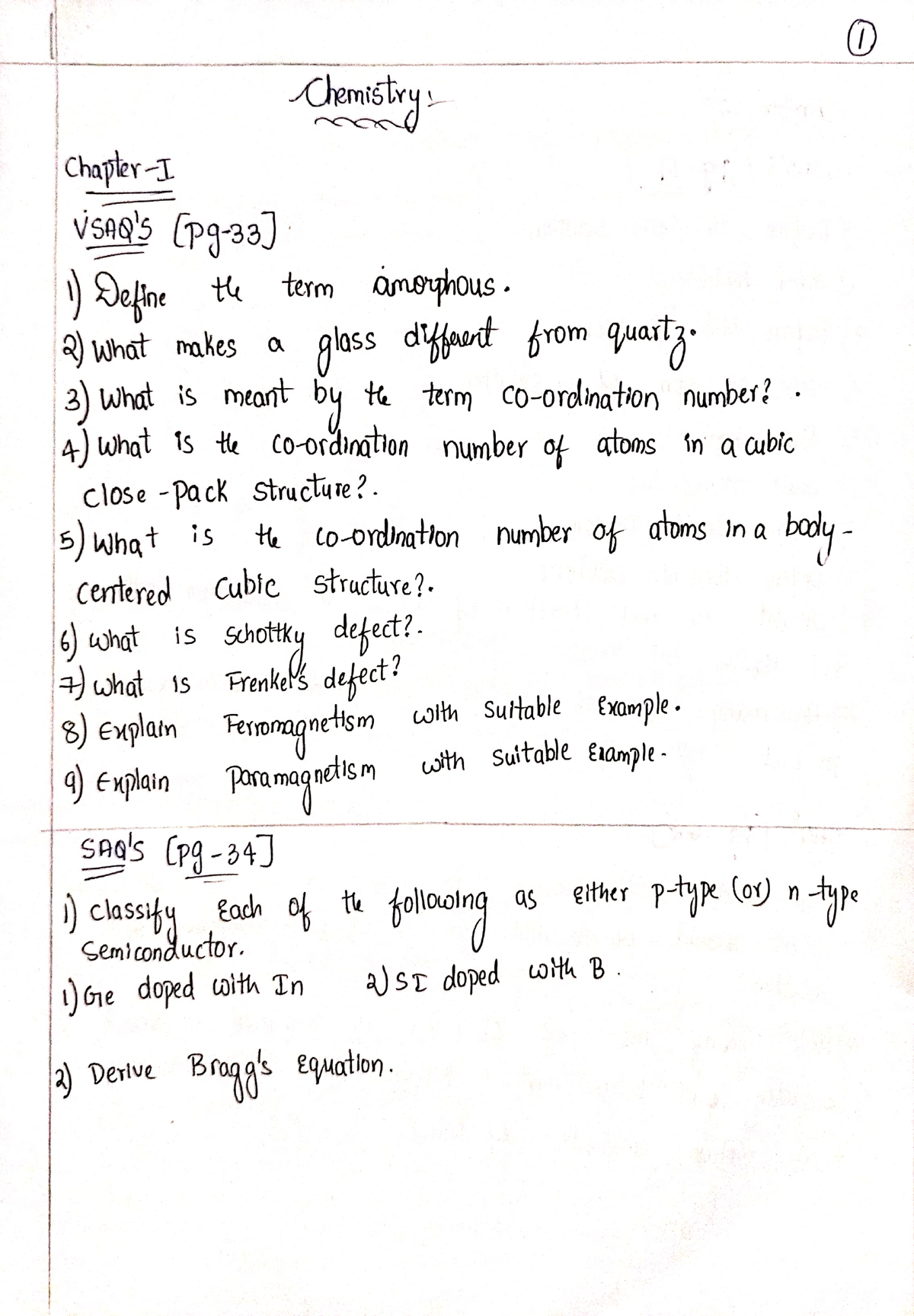 Chemistry 101: Key Concepts and Definitions for Final Exam - Studocu