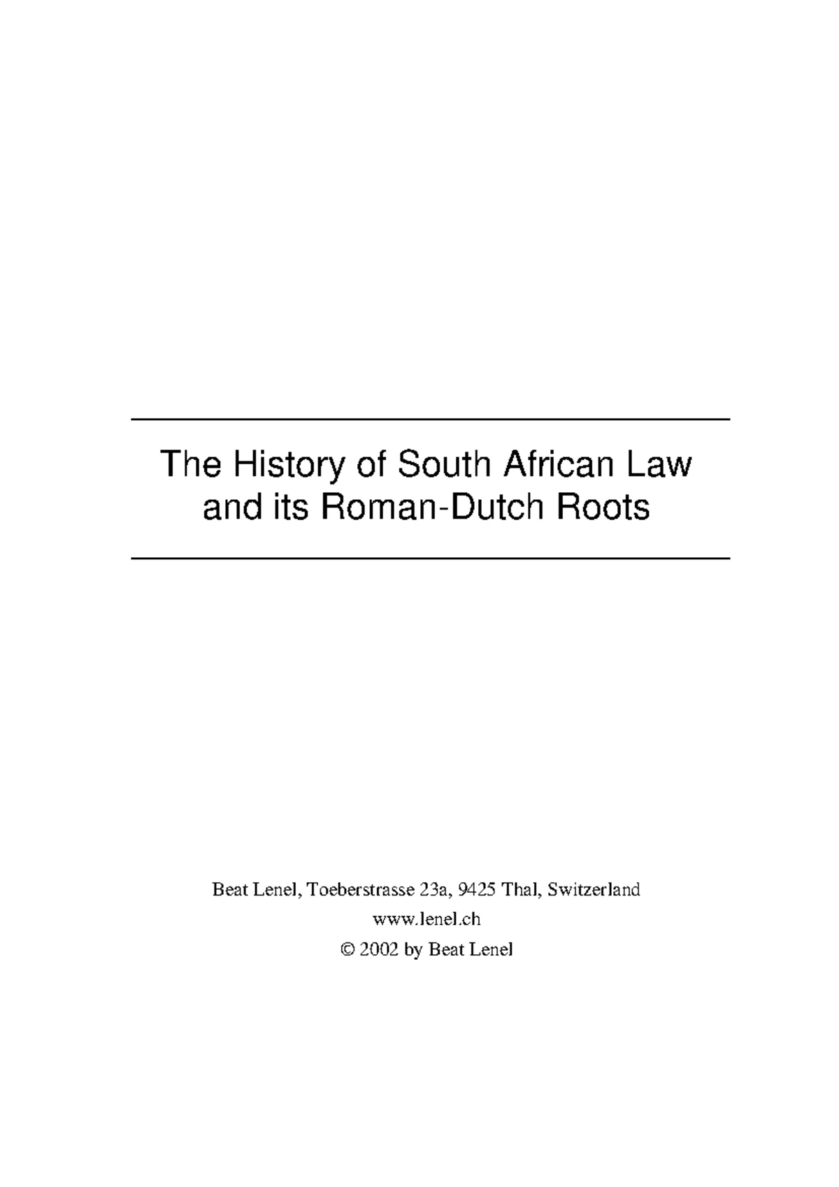 Apartheid Legislation 1850s-1970s South African History Online - - Studocu