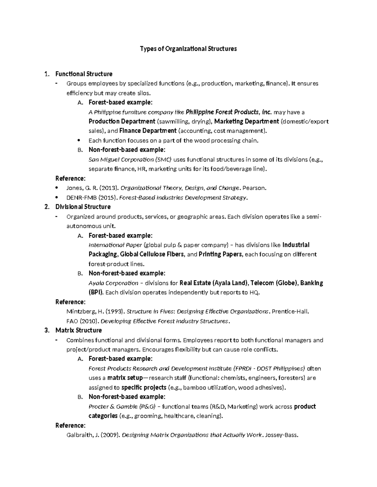 Types of Organizational Structures: Functional, Divisional, and Matrix ...