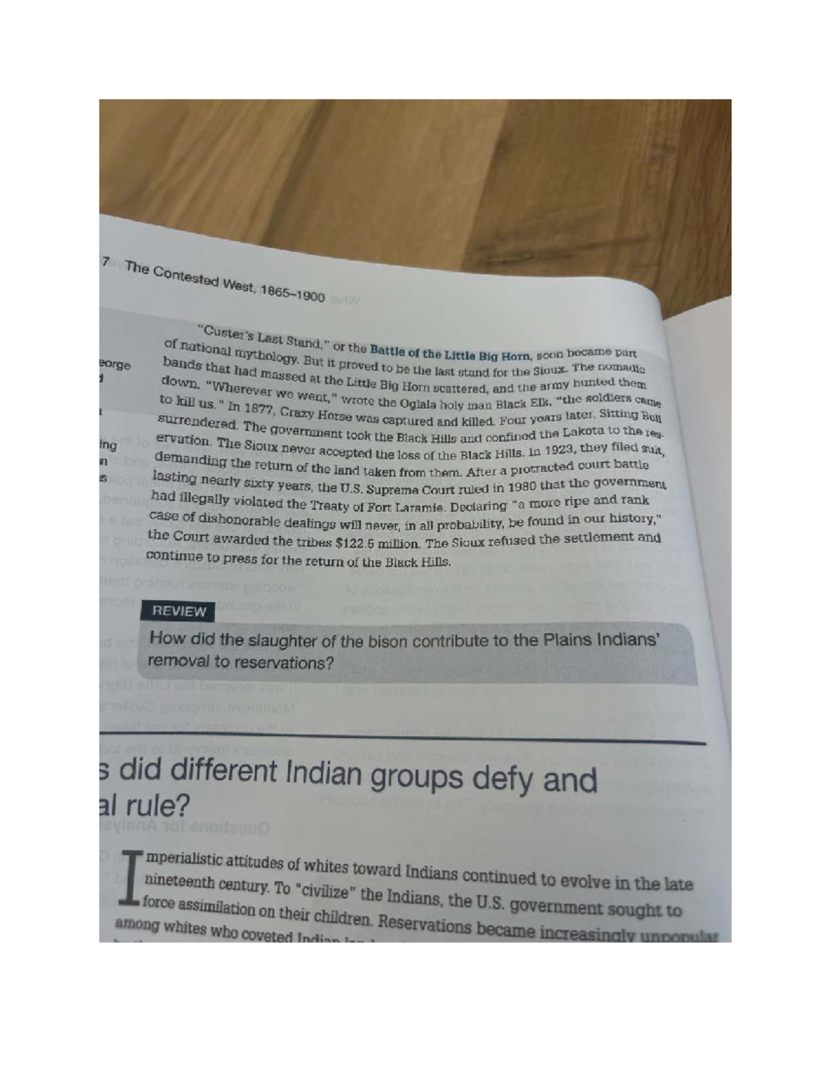 The Contested West: Insights on Native American Struggles and U.S ...