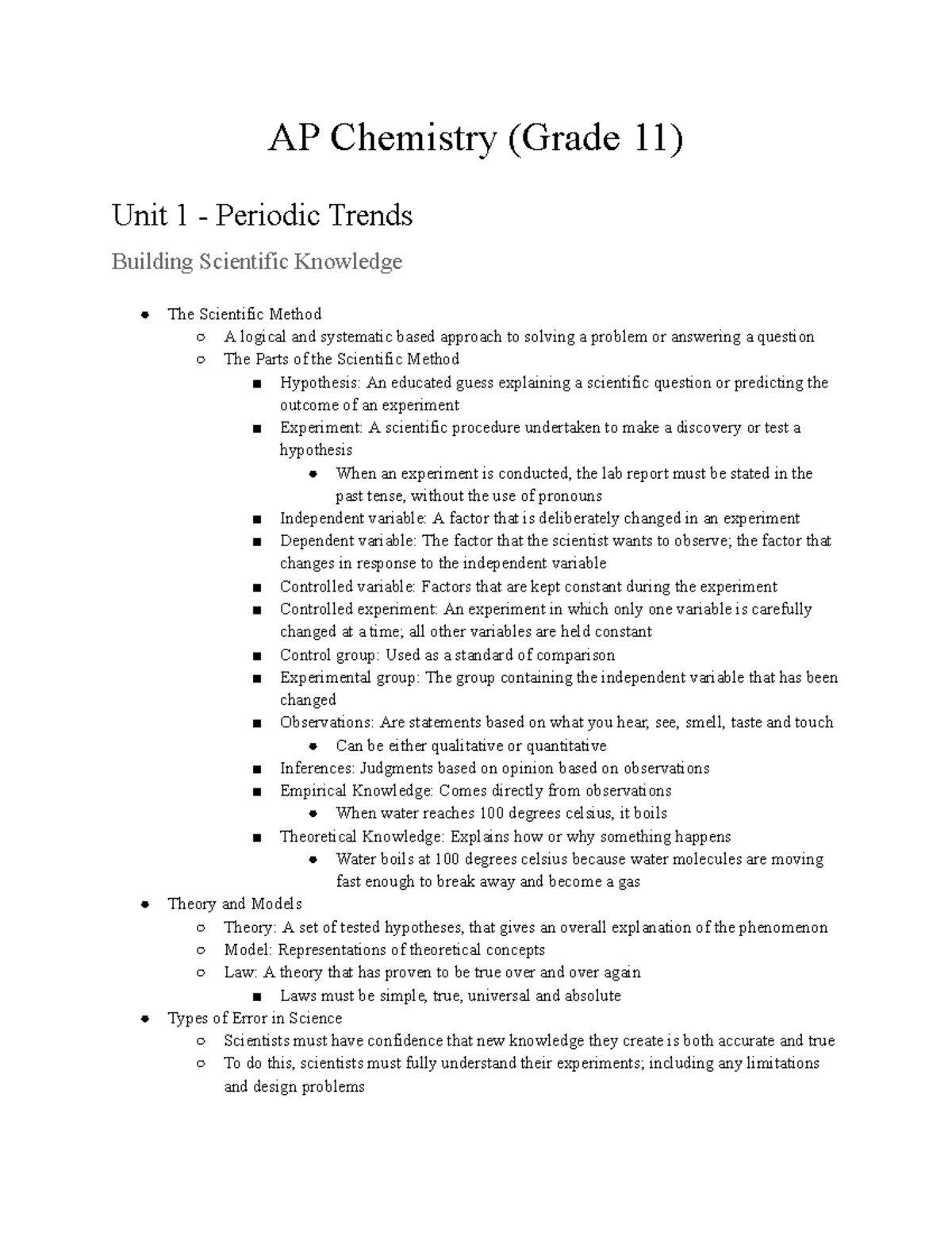 AP Chemistry (Grade 11) - Calcium reacts with paper, paper burns ...