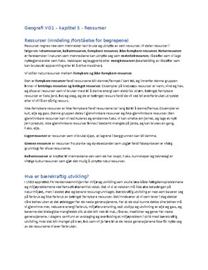 Geografi VG1 - Kapittel 3 - Ytre krefter og landformer - Geograi VG1 – Kapittel 3 - Ytre krefter ...