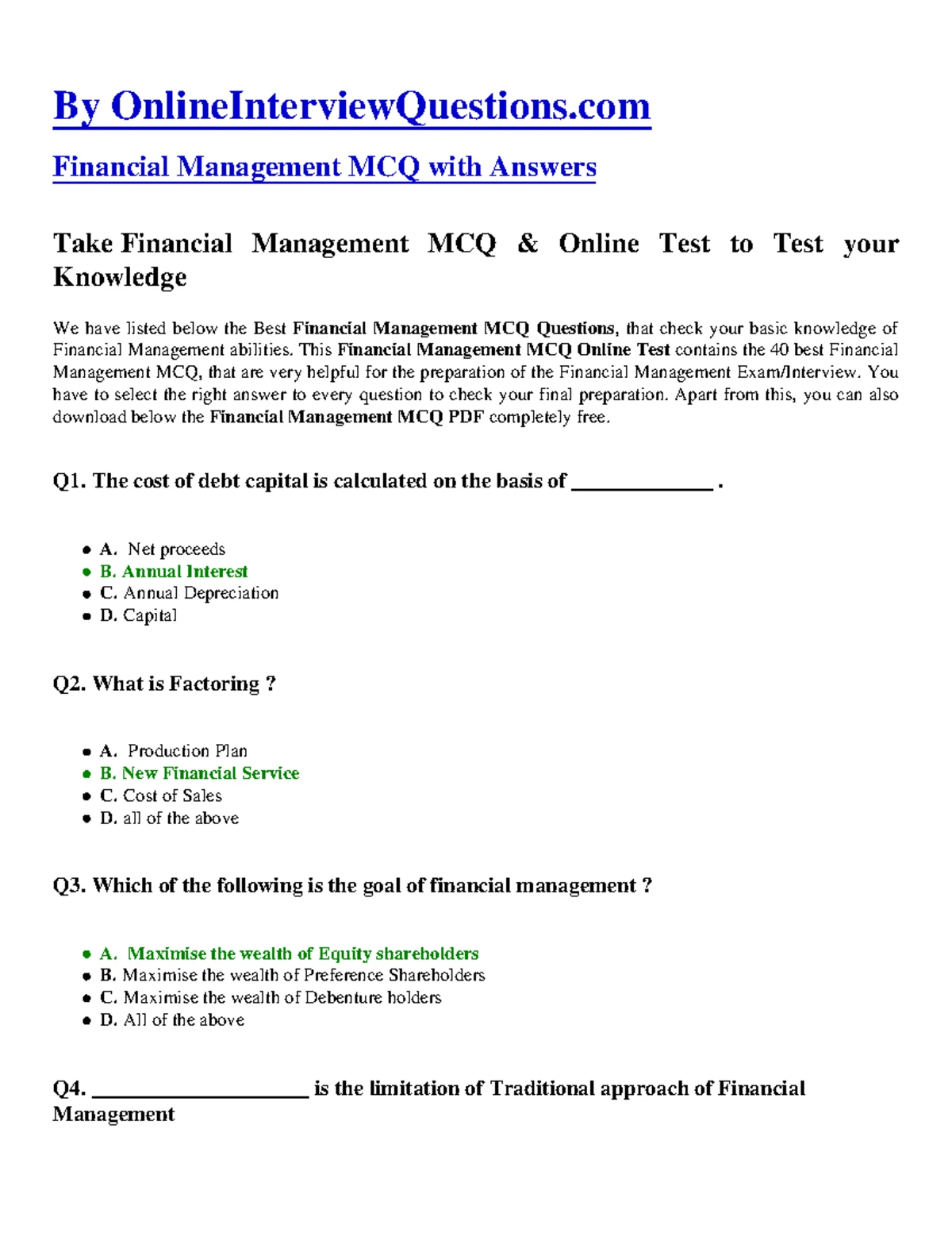 Knowledge Management Mcq - Multiple Choice Questions Elective – II Information Systems ...