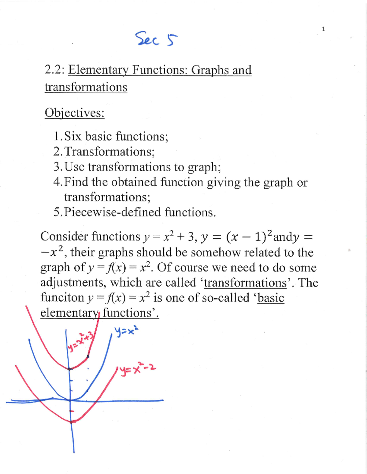 Math 103 Lecture Notes - Fall Semester - Studocu