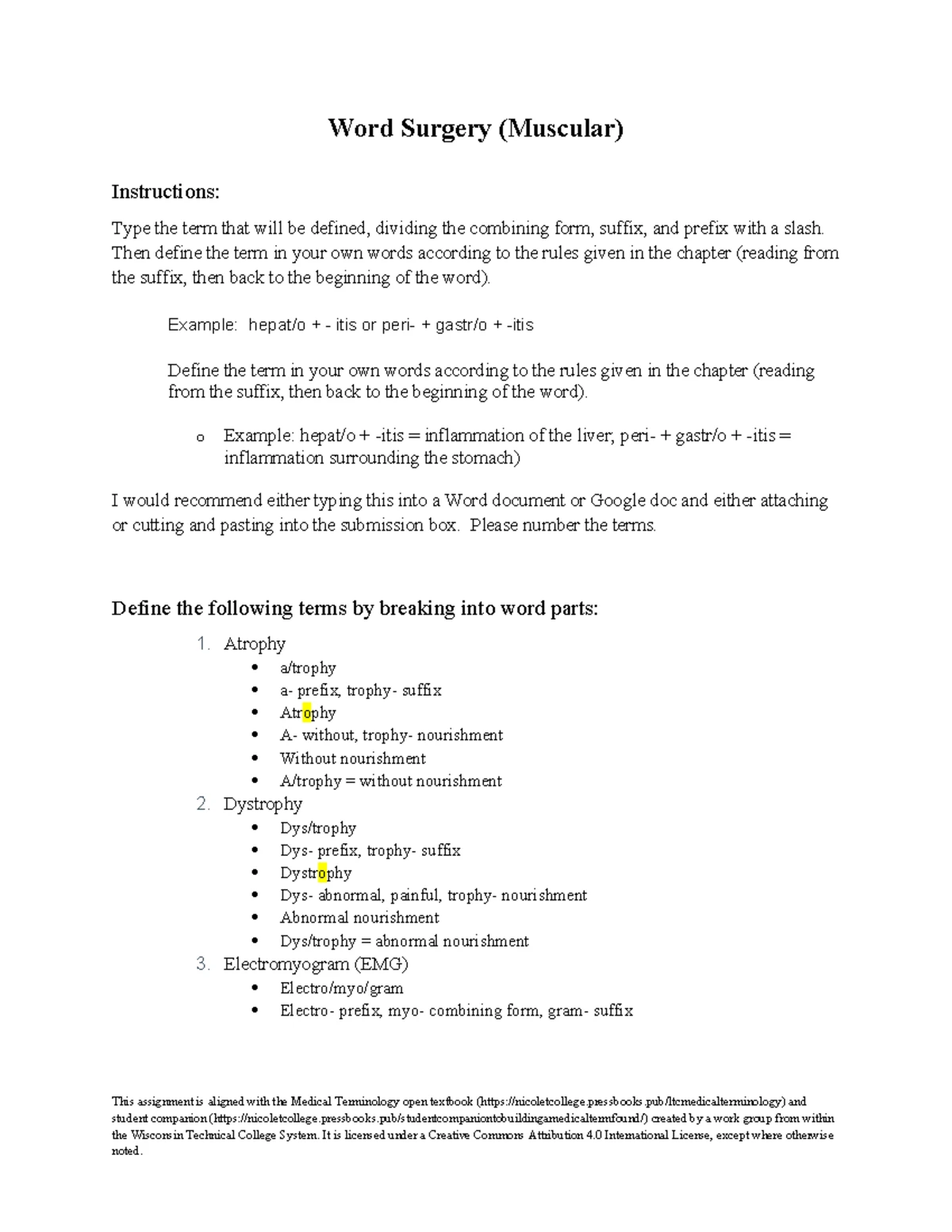 Word Surgery: Understanding Key Terms in Respiratory System - Studocu