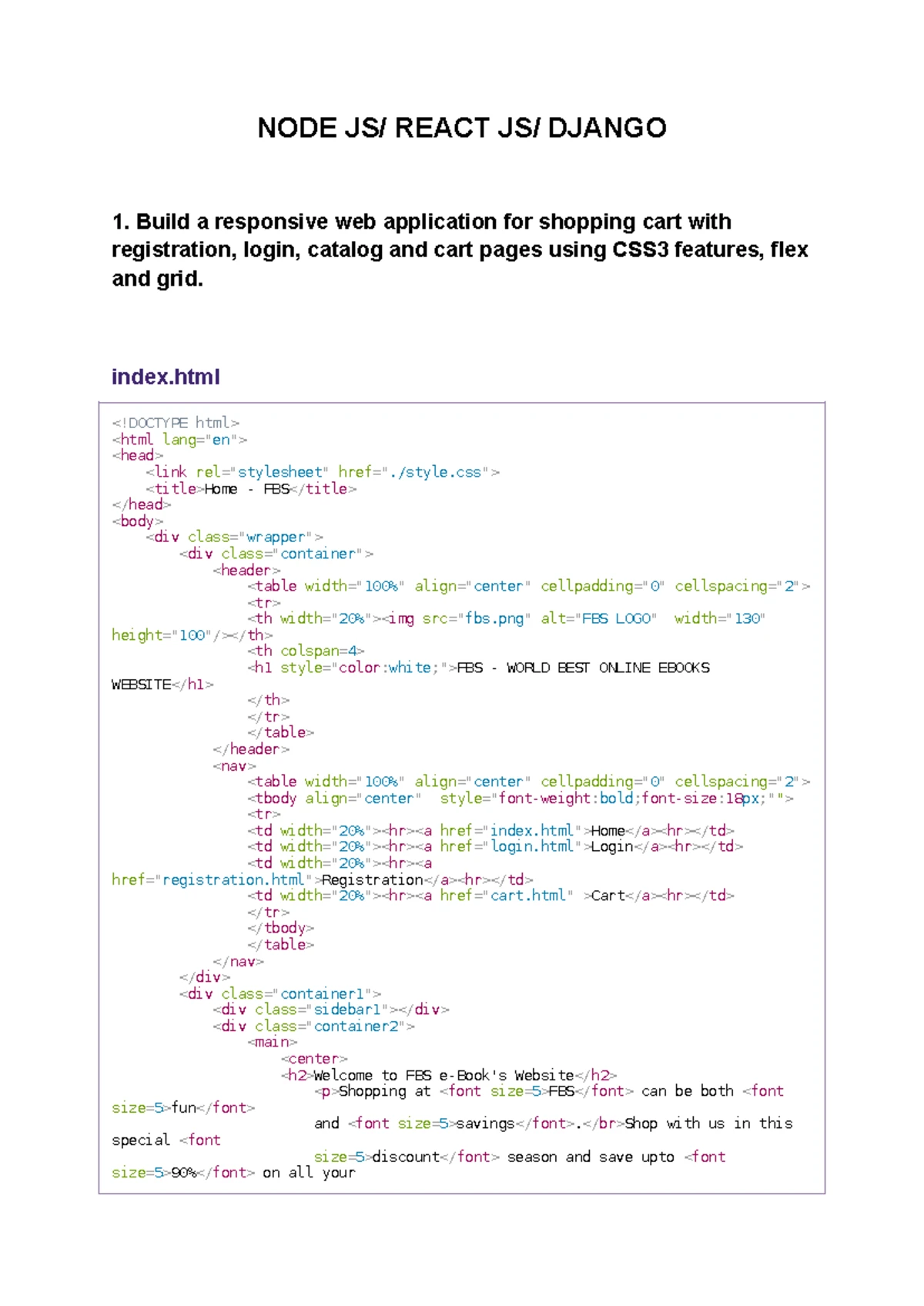 Big Data Analytics Lab Manual - III-B Tech CSE-DS (R18) - Studocu