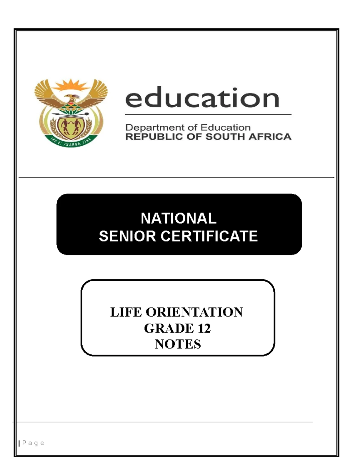Grade 12 Life Orientation Notes: Mastering Self-Development & Well ...