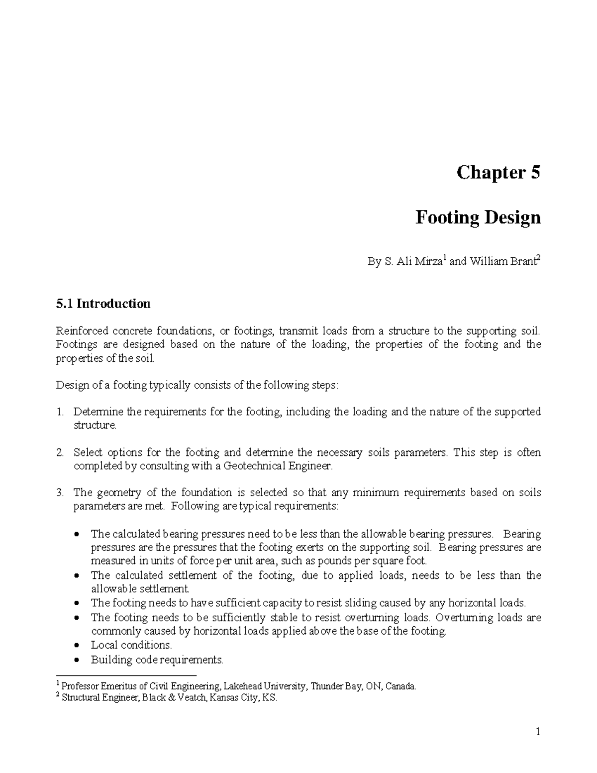 Chapter 5 - Footing Design - SP17 - Comprehensive Guide - Studocu