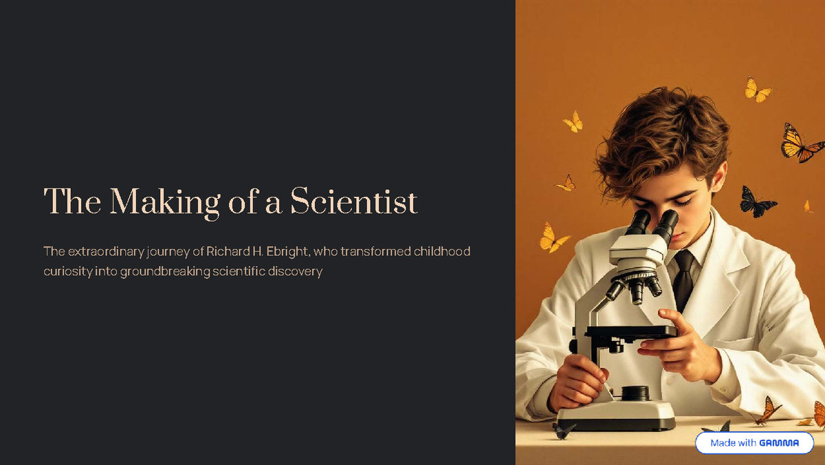 Richard H. Ebright: A Journey from Curiosity to Cellular Discovery ...