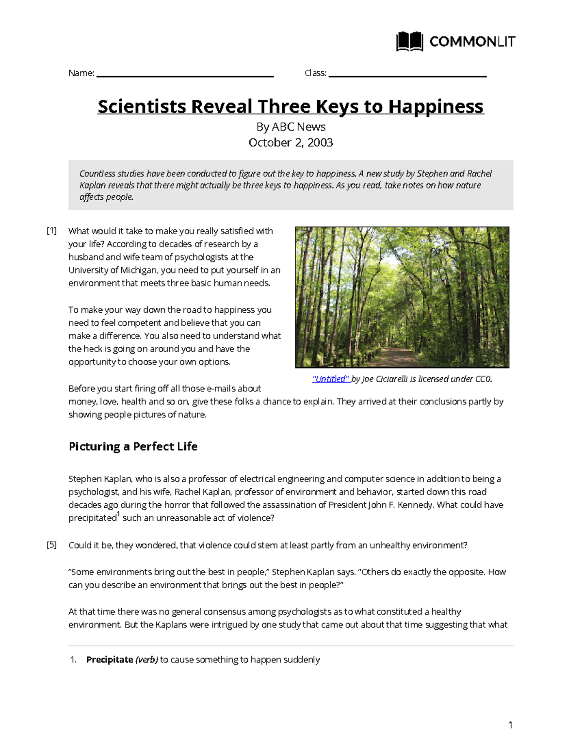 Exploring Happiness: Three Essential Keys by Scientists (2003) - Studocu