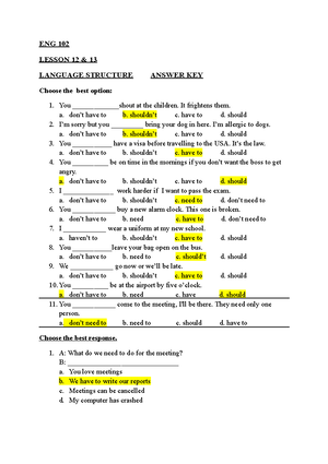 Sb answer key speak out preintermediate - 1 PRE-INTERMEDIATE ANSWER KEY ...