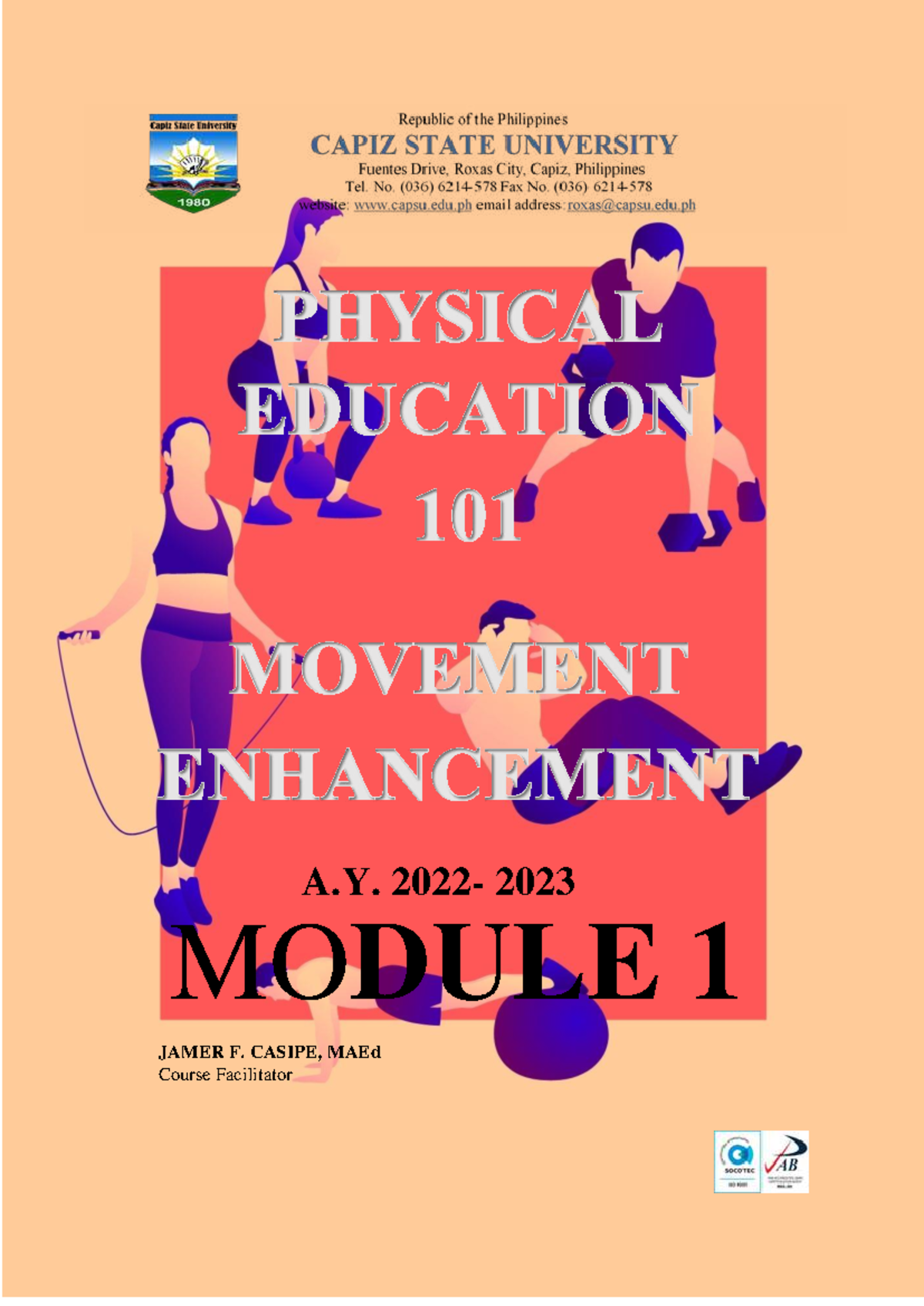 PE 101: Movement Enhancement - Module 1 Overview and Concepts - Studocu