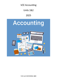 Accounting- Unit 1 - Grade: 11 - Victorian Certificate of Education ...