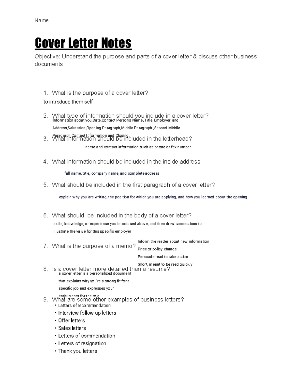 Kami Export - Khamille Walker - Copy of R-Cover Letter Notes - Name ...