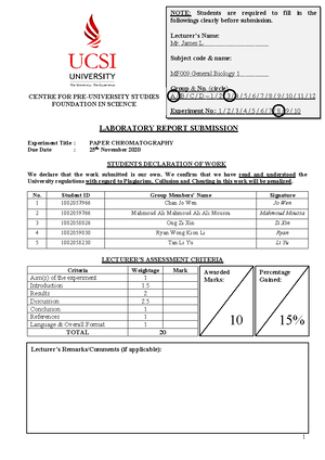 Bio experiment 4 lab report practical - Introduction: Mitosis has been ...
