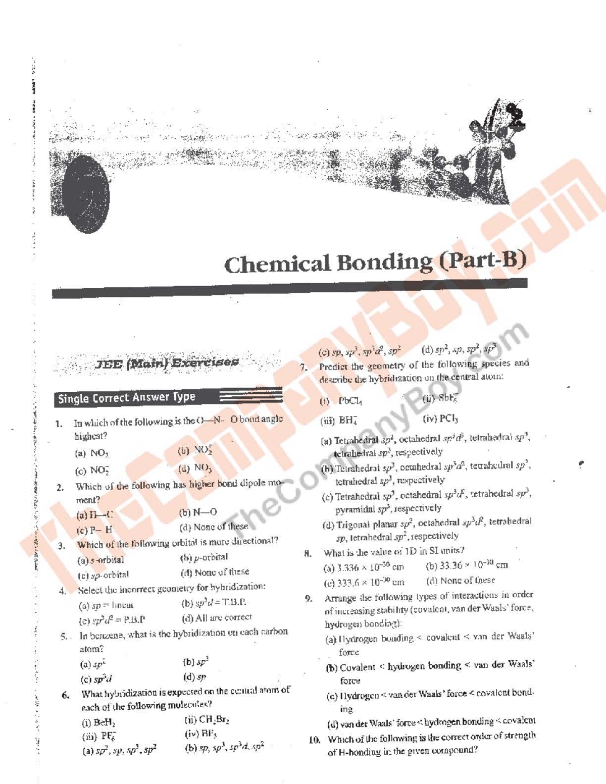Chemical Bonding Study Guide Part B - Studocu