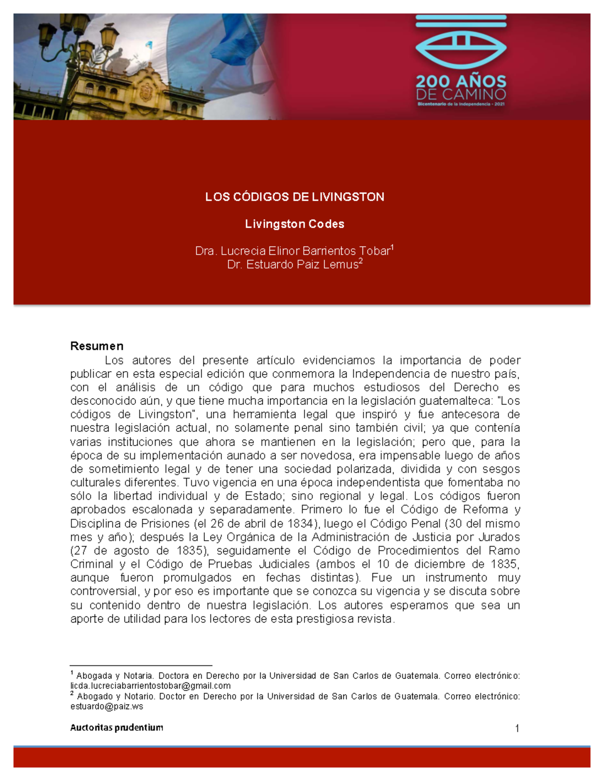 Códigos de Livingston: Análisis y Relevancia en la Legislación ...