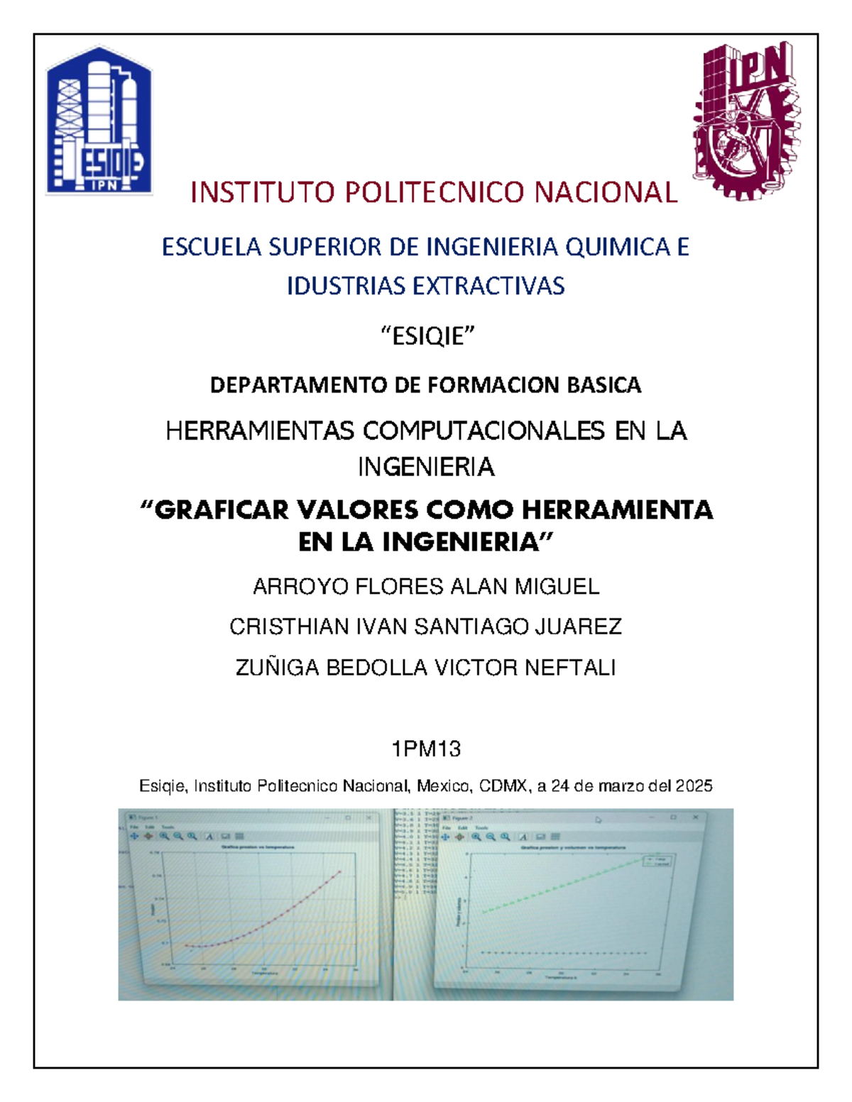 Proyecto Final de Programación (IDI-123): Herramientas Computacionales en Ingeniería - Studocu