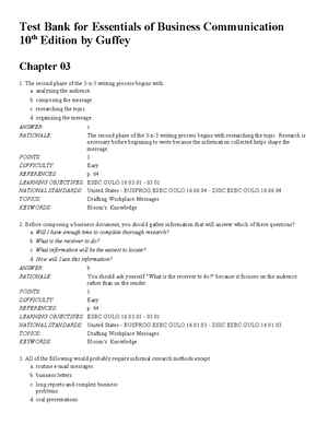 Giao tiếp kinh doanh - Đại học kinh tế TPHCM - Studocu