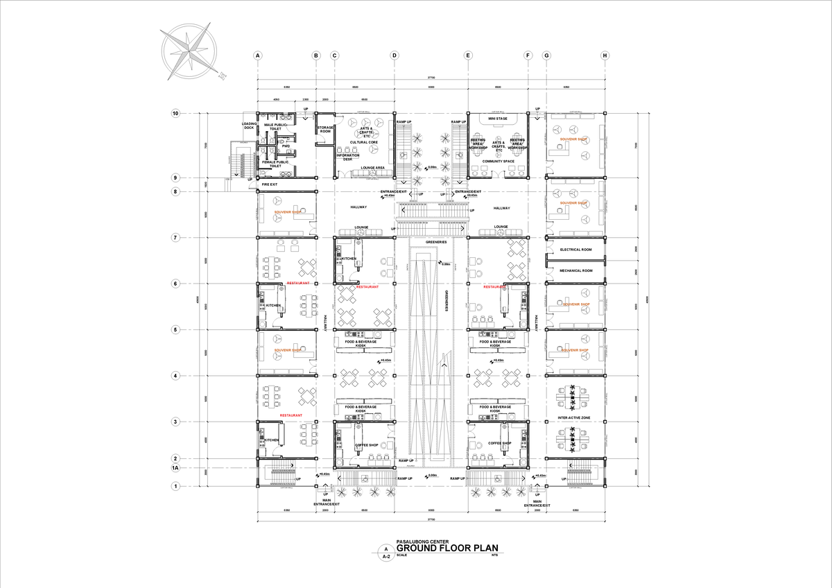 Ground Floor Plan - Course Code 37700 - Architectural Layout - Studocu