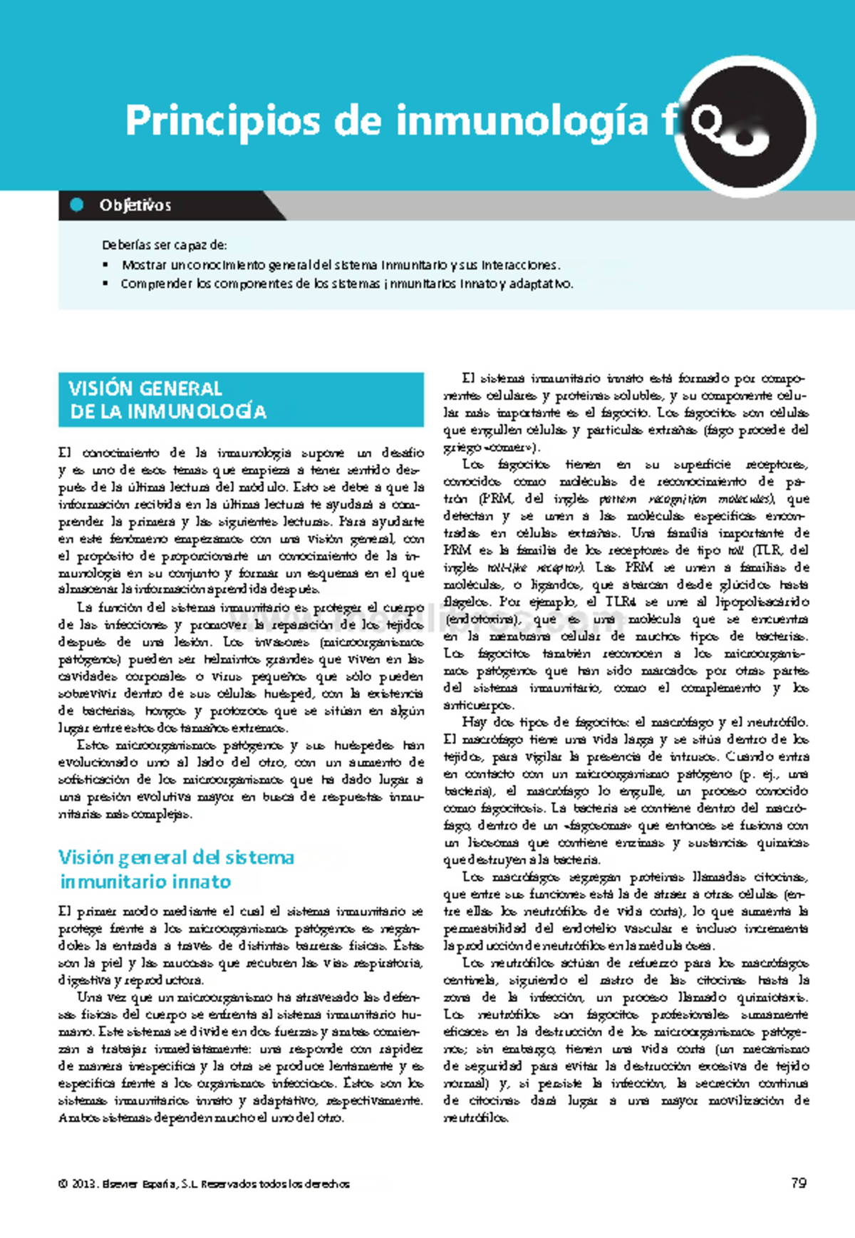 Lo Esencial en Hematologia e Inmunologia 4a Ed booksmedicos - Principios de inmunología f Q ...